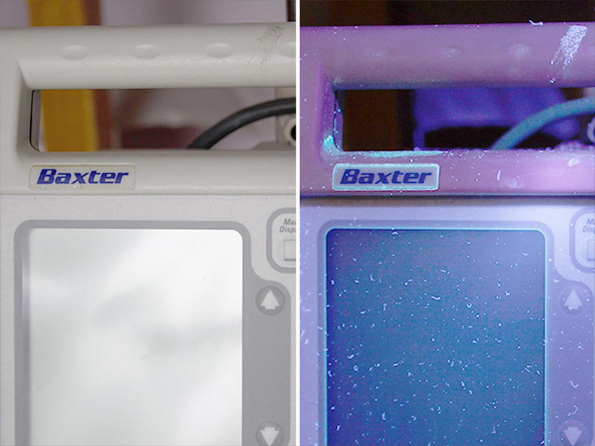 UV light for cleanliness monitoring - Arden Ultraviolet